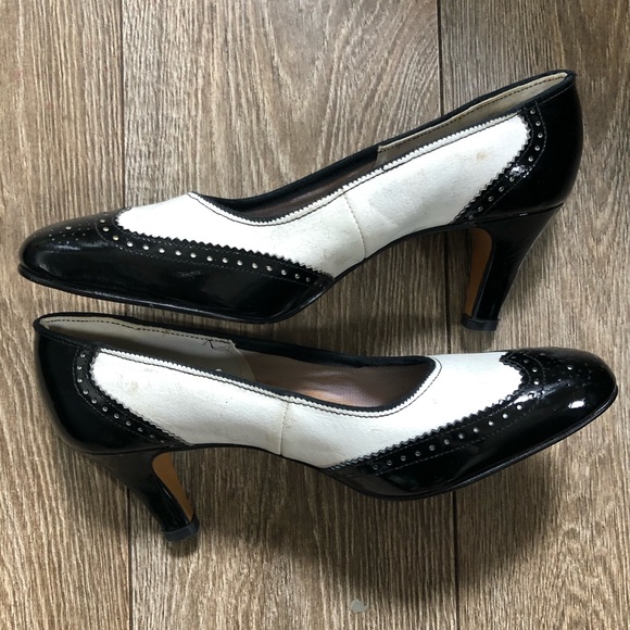 Florsheim | Shoes | Vintage Spectator Wingtip Pumps | Poshmark